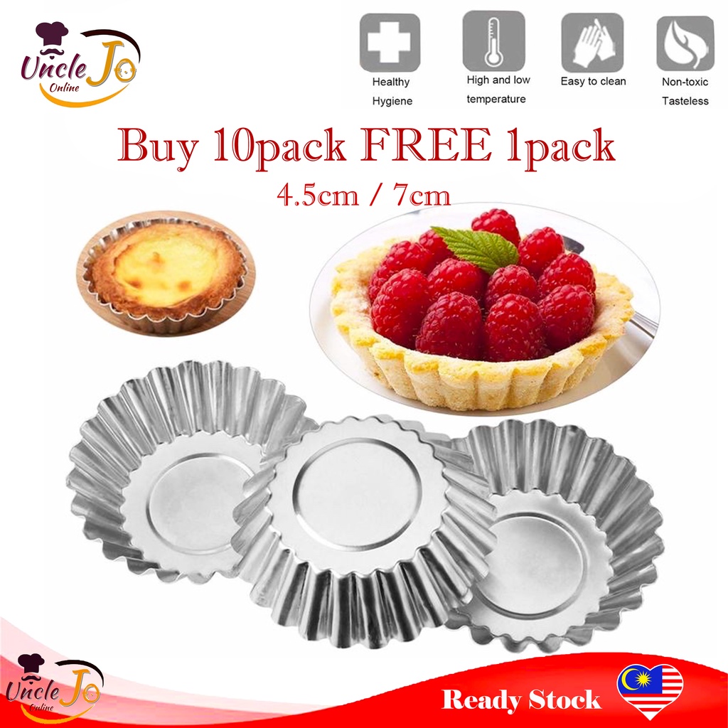 Aluminium Egg Tart / Fruit Tart / Mini Cheese Tart / Acuan Kuih Tart ...