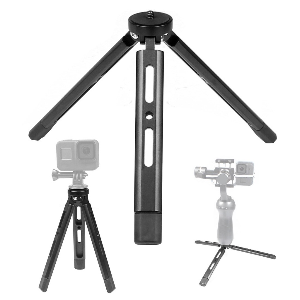 BGNing 1/4" inch Screw Mini Aluminium Alloy Camera Tripod Portable ...