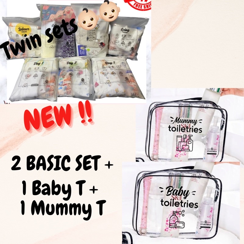 TWIN BEG PLASTIK ZIPLOCK PACKING BAJU IBU , BABY & BARANG KEPERLUAN KE ...