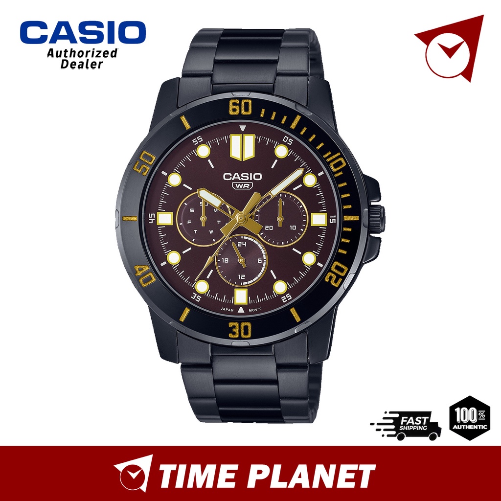 [official Warranty] Casio Analog Multi Hands Mens Watch Mtp Vd300b 5eudf Mtp Vd300b 5e Mtp
