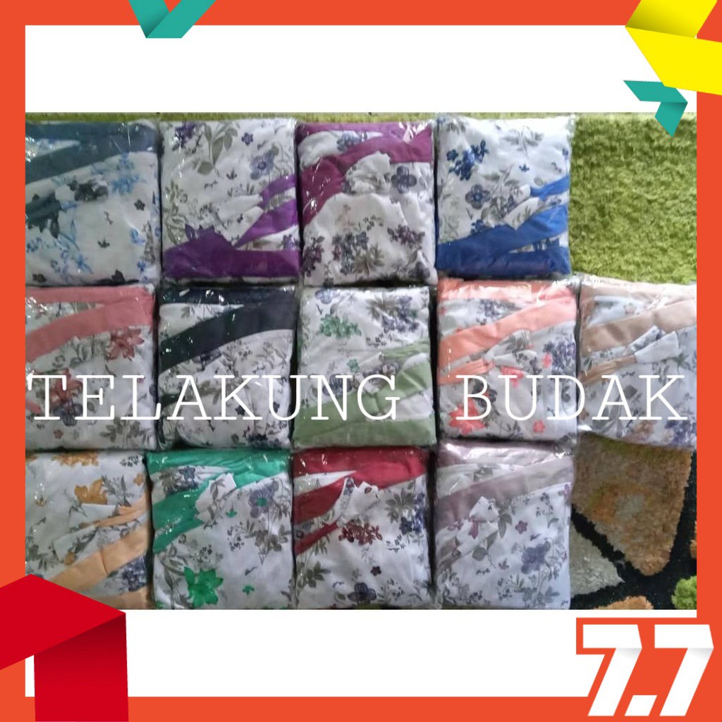 Telekung Bunga Baru Design Budak (Viscose Cotton) | Shopee Malaysia