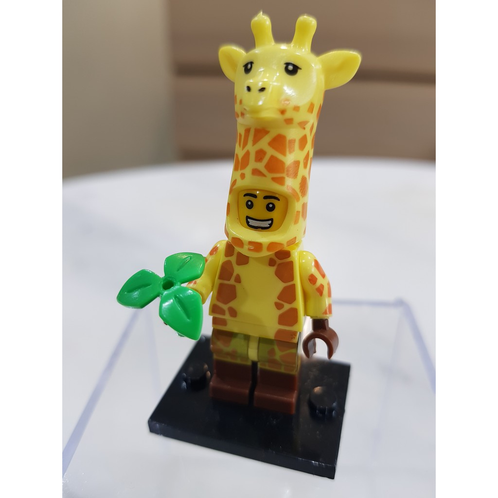Giraffe Suit Guy minifigure lego compatible | Shopee Malaysia