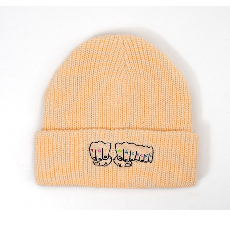 Toy Machine Fist Beanie ( Flesh ) | Shopee Malaysia