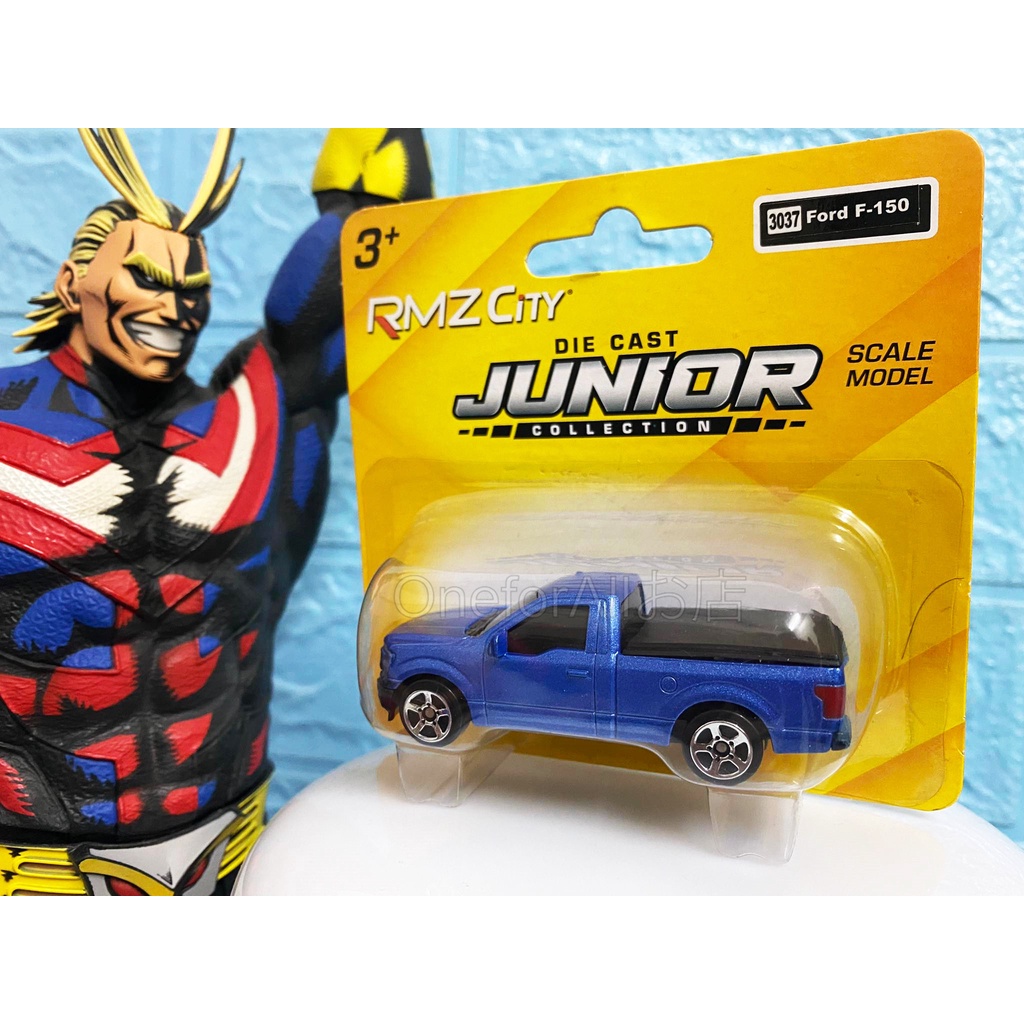 RMZ City Junior FORD F150 Metallic Blue Black Mountain Pickup Truck 64 ...