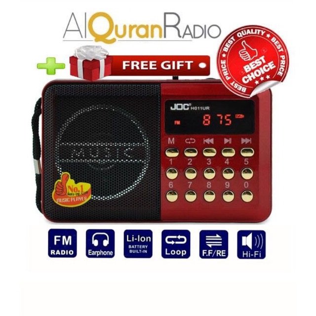 RADIO DIGITAL AL QURAN | Shopee Malaysia