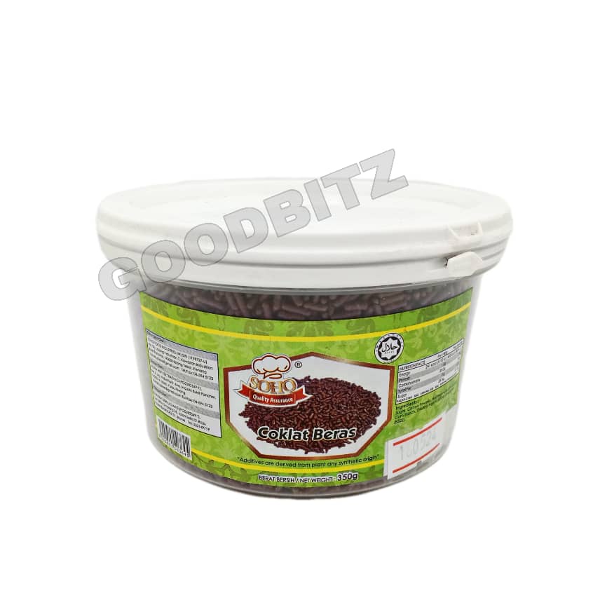 SOHO Chocolate Sprinkles Cocoa Rice, Rainbow Color Rice or Mix For ...