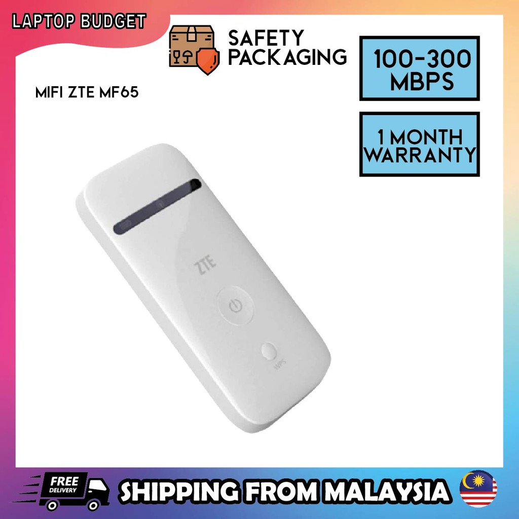 100% ORIGINAL Mifi ZTE Mf65 | Shopee Malaysia