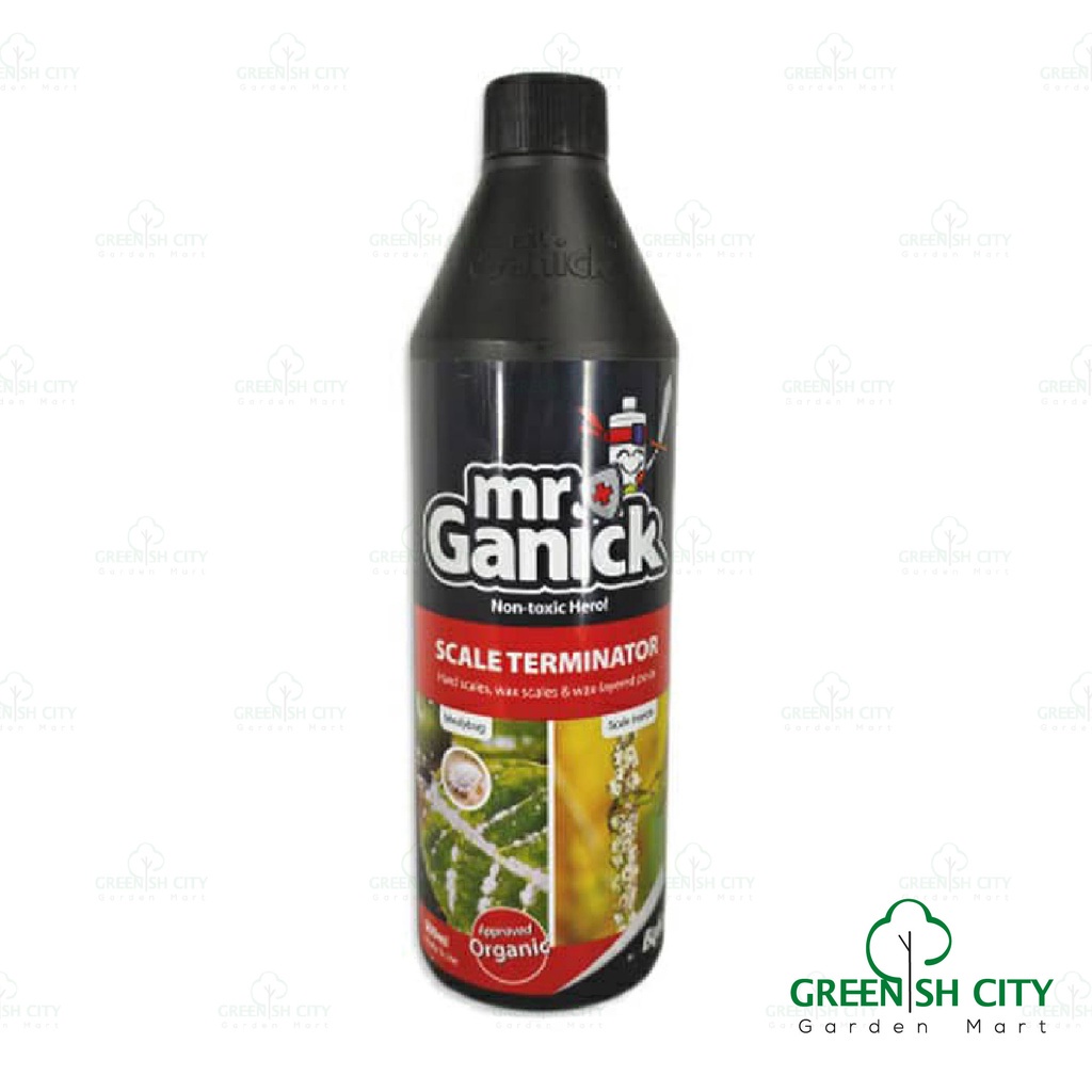 GNC Baba Mr Ganick Scale Terminator Natural Pesticide 500ML MealyBug ...