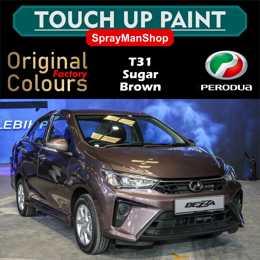 Perodua Bezza Spray Paint For Touch Up All Original Factory Colours ...