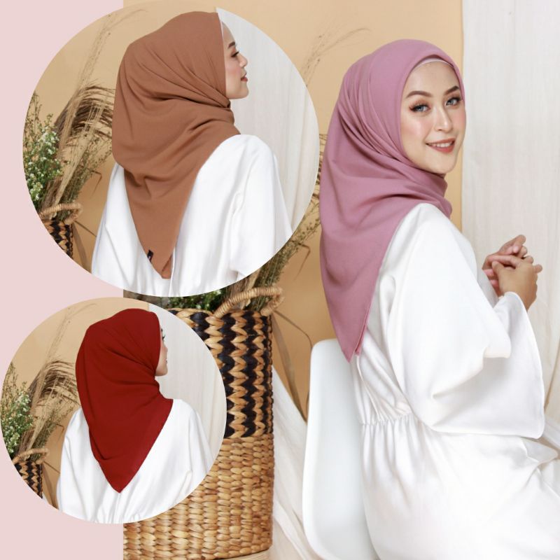 Original PREMIUM DIAMOND RECTANGULAR HIJAB / PLAIN RECTANGULAR | Shopee ...