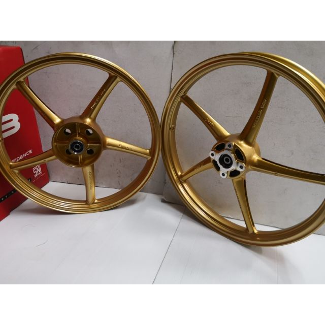 Sport Rim RCB SP522 LC135 5S/Y125Z 160/160-17 (GOLD) | Shopee Malaysia