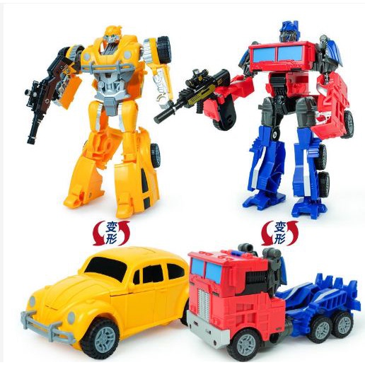 COCOA TEAM TRANSFORMER OPTIMUS PRIME & BUMBLEBEE ACTION FIGURES | Shopee Malaysia