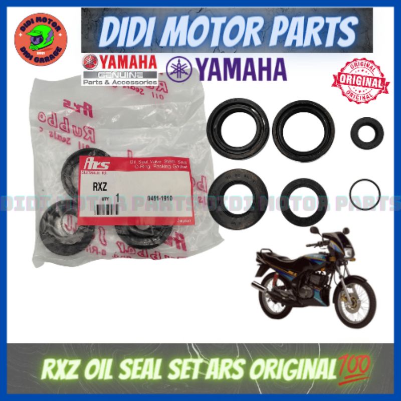 DIDI MOTORPARTS，Rxz / Y125 / EX5 Engine Oil Seal Set ARS Original💯 ...
