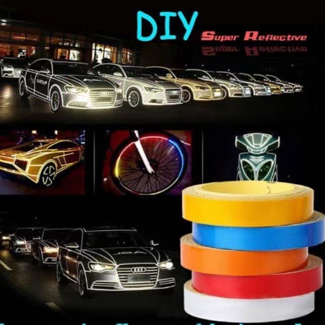 10 METER Sticker LINING CAR STICKER REFLECTOR STIKER LINING KERETA ...