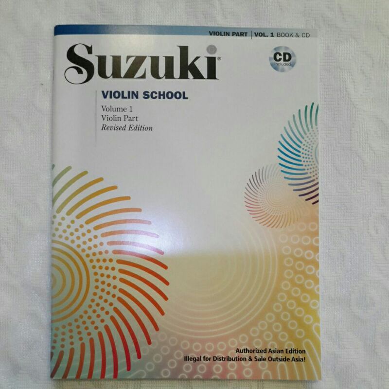 Suzuki Violin School Volume 1 Violin Part Revised Edition (CD Included ...