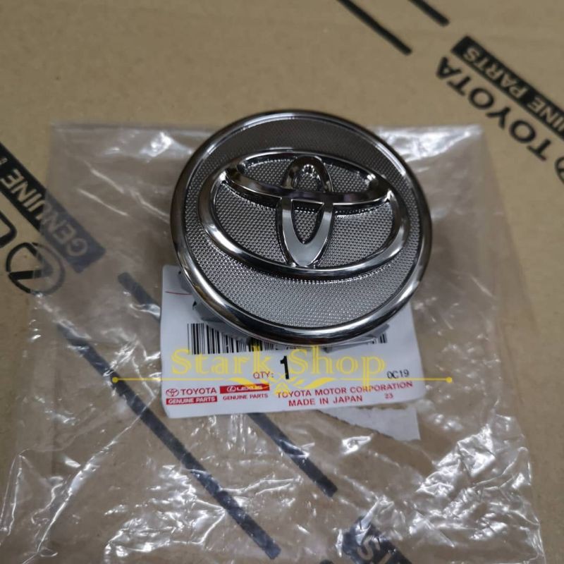 ORIGINAL TOYOTA ESTIMA ACR50 SPORT RIM WHEEL CAP. TRYE RIM CAP CHROME ...