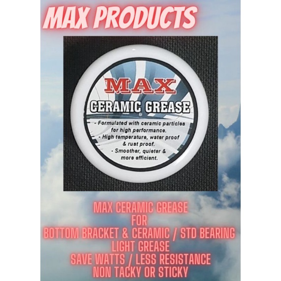 Bicycle Ceramic Grease for bearing, bottom bracket, etc - 15 grams / 30 ...