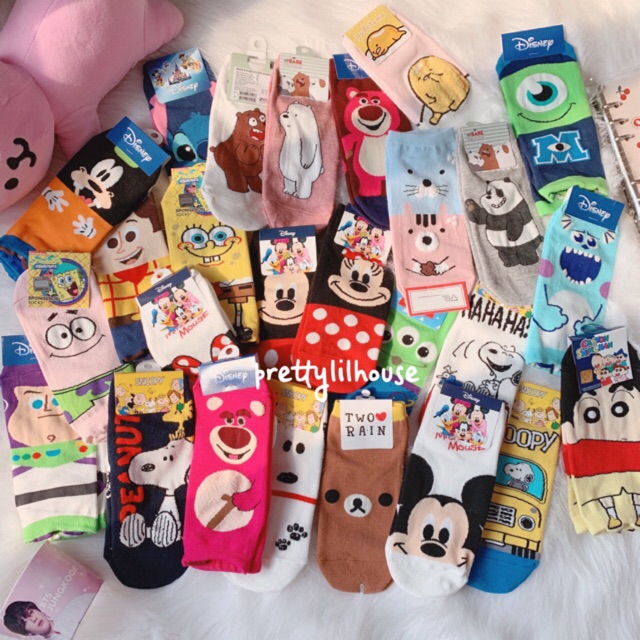 Cartoon SOCKS (madeinkorea) | Shopee Malaysia