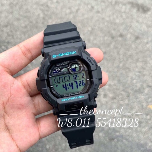 🔥100% Original Casio G-Shock GD-350-1CR GD-350 GD350 Men watch Viibe Alarm | Shopee Malaysia