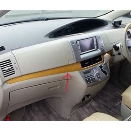 Toyota Estima ACR50 ACR55 2.4L Interior Dashboard Center Panel Trim ...