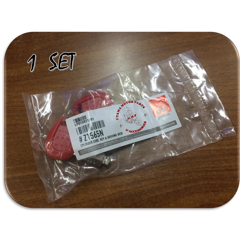 GIVI BOX KEY LOCK SET (ORIGINAL) CYLINDER CORE/KEY HOUSING | Shopee ...