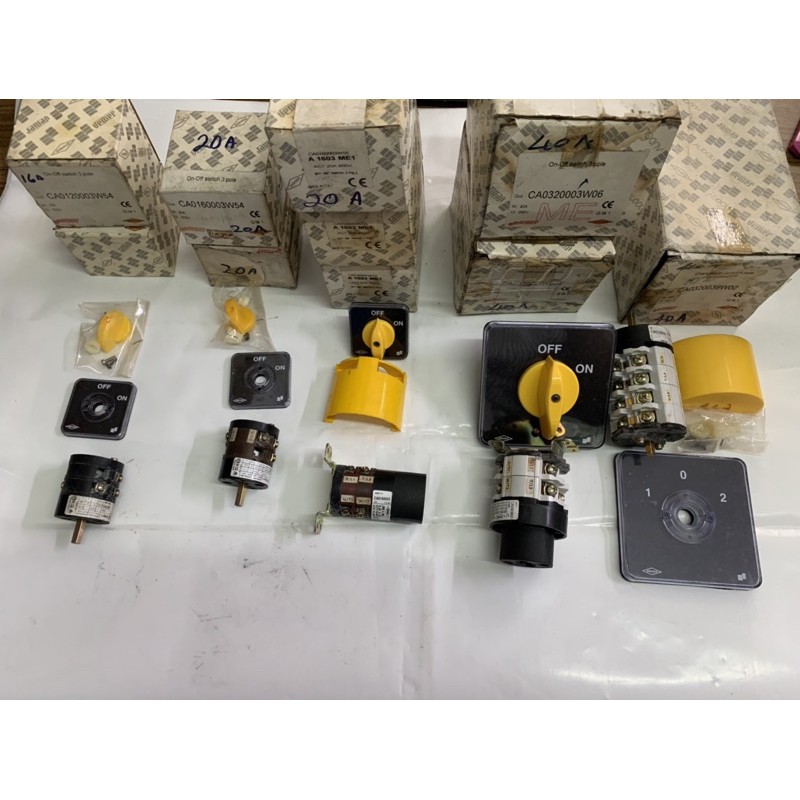 Assorted Italy On Off Switch 3 Pole/ Selector Switch / Start Stop ...