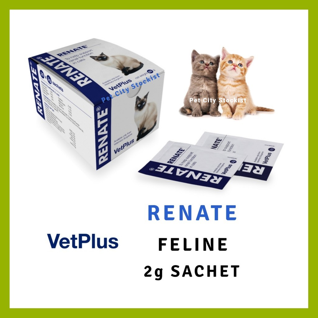 VetPlus RENATE® Kidney Supplement for Cat Feline Kucing | Shopee Malaysia