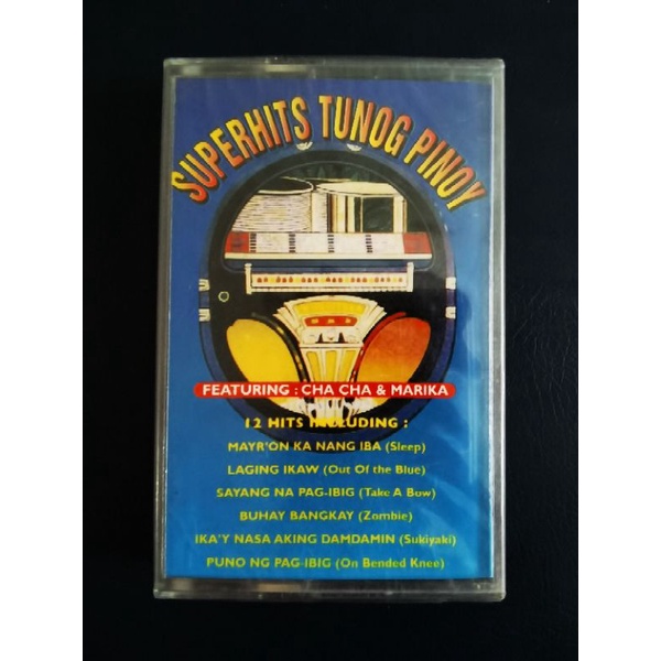 Super Hits Tunog Pinoy Cha Cha & Marika Kaset Sealed | Shopee Malaysia