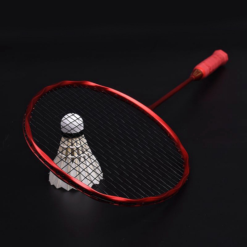 GY 5U 75g Carbon Fiber Badminton Racket Wave Frame Break Wind Free ...