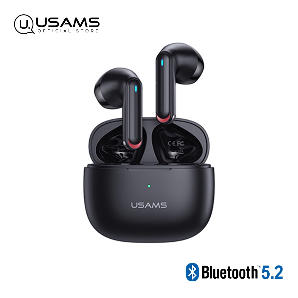 USAMS NX Series Dual-mic ENC TWS Earbuds Bluetooth 5.2 support Android ...