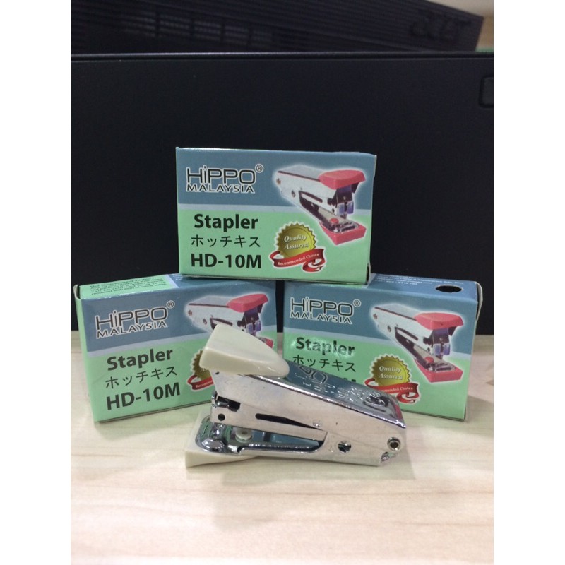 White Hippo Mini Stapler | Shopee Malaysia
