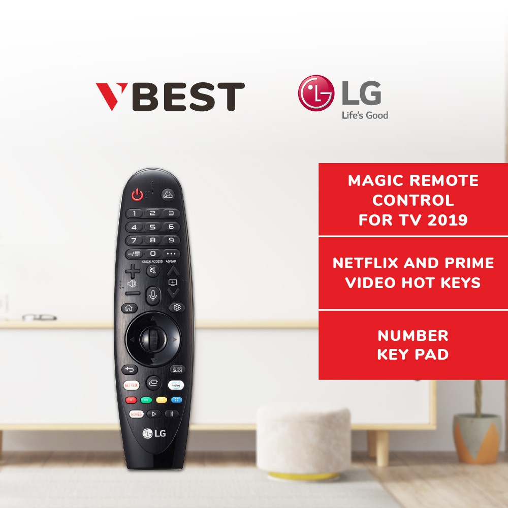 LG AN-MR19BA Magic Remote Control for TV 2019 LG Smart TV AI ThinQ® | Shopee Malaysia