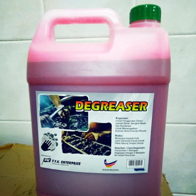 🔥READY STOCK🔥🇲🇾JET Engine Degreaser Chemical Merah (5 Liter) | Shopee ...
