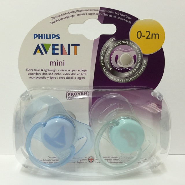 Avent mini Soother 0-2m (boy) | Shopee Malaysia