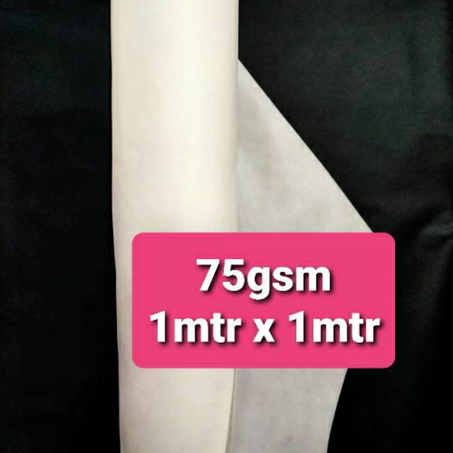 PUTIH White special Spunbound (1mtr x 1mtr) | Shopee Malaysia