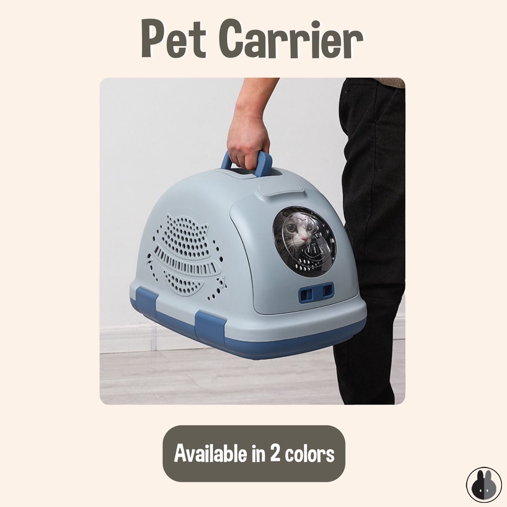 Multi-Layered Pet Carrier (With built in removable grid) Suitable for ...