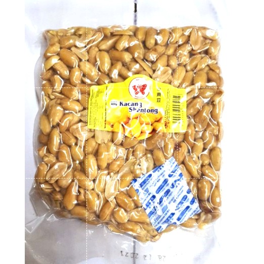 400g Kacang Shantong 山东豆花生 Cap Rama-rama Tanpa Kulit Peanut Shandong ...