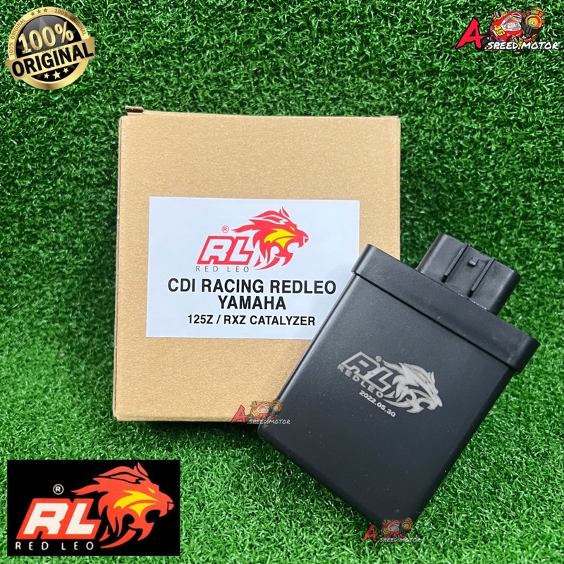100% ORIGINAL RED LEO CDI RACING PNP 16Map 8Mode ESR MOTOR LC135 V1-V7 Y125Z Y125ZR RXZ ...