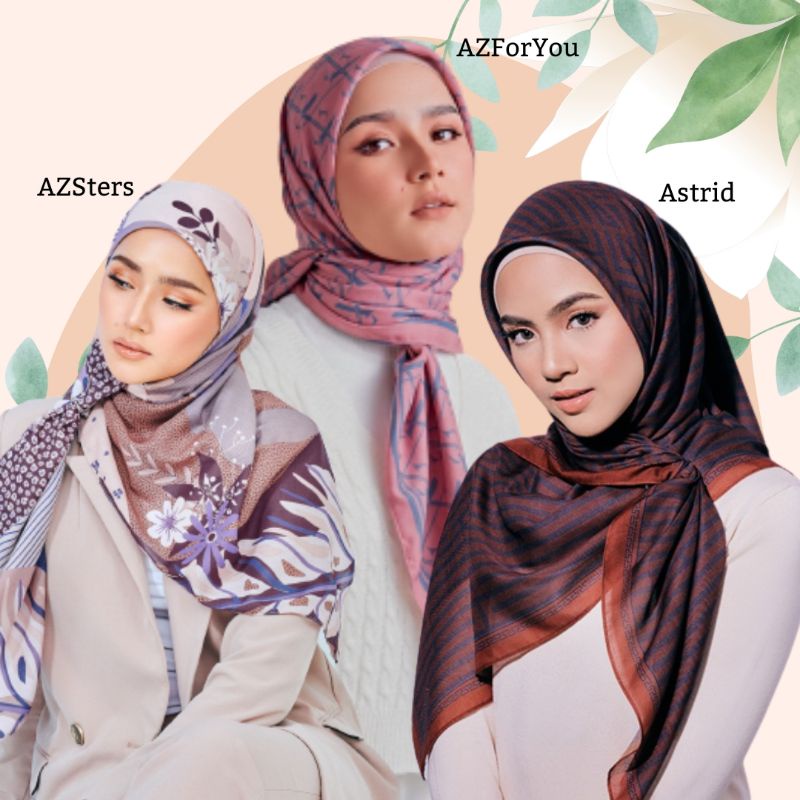 Armani, Addictive, Astrid, AZ For You & AZSters (Square Cotton Voile by ...