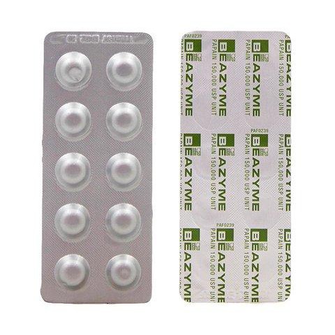 Beazyme Papain Tablet 10'S (EXP: 12/2025) | Shopee Malaysia