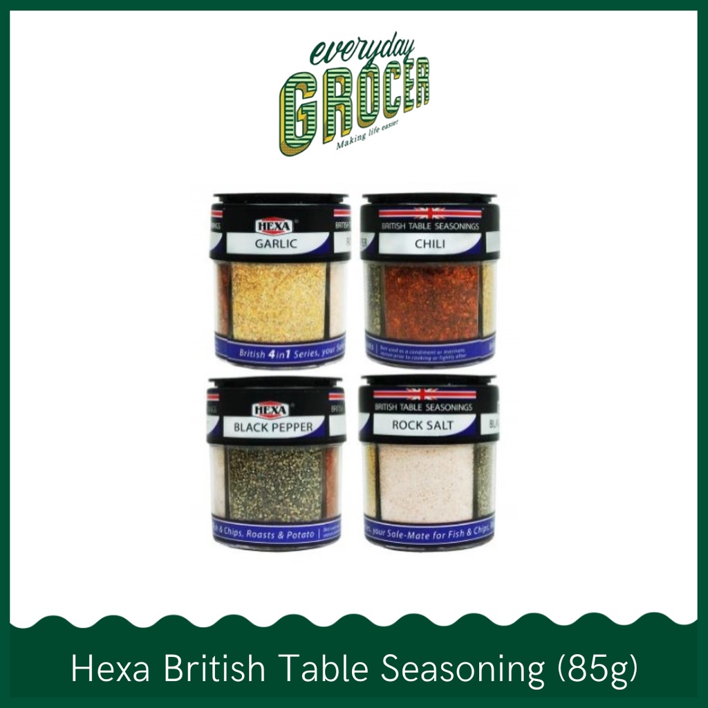 Heza British Table Seasonings (85g) | Shopee Malaysia