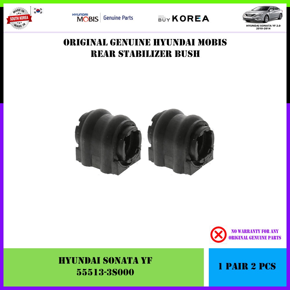 Hyundai Sonata YF Genuine Hyundai Mobis Rear Stabilizer Bush 2pcs ...