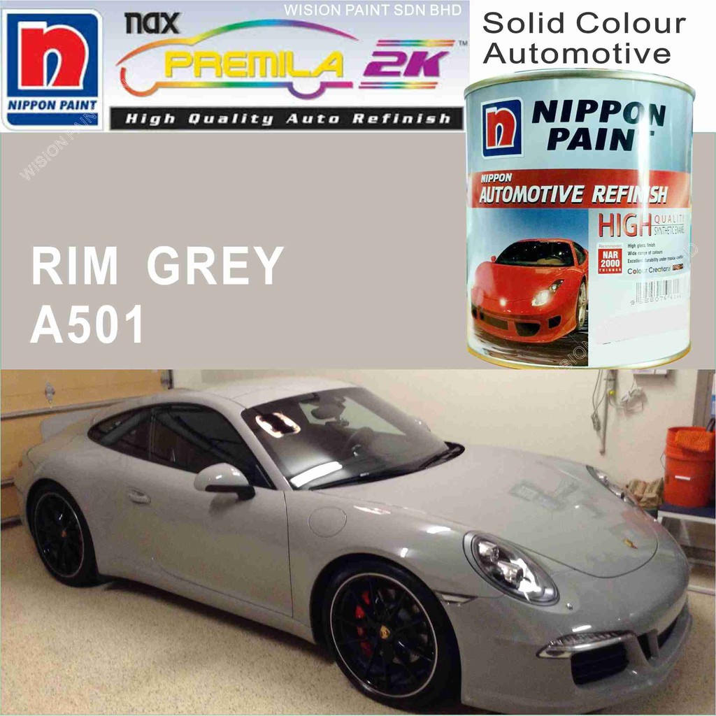 RIM GREY A051 1L NIPPON AUTOMOTIVE REFINISH NAX PREMILA 7000 2K SYSTEM ...