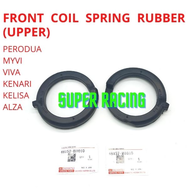 Coil Spring Rubber Front Upper Perodua Myvi/Viva/Kelisa/Alza (2pcs ...