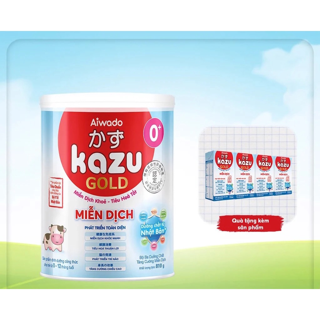 Kazu Gain Gold Immune Milk Powder 810g | Shopee Malaysia