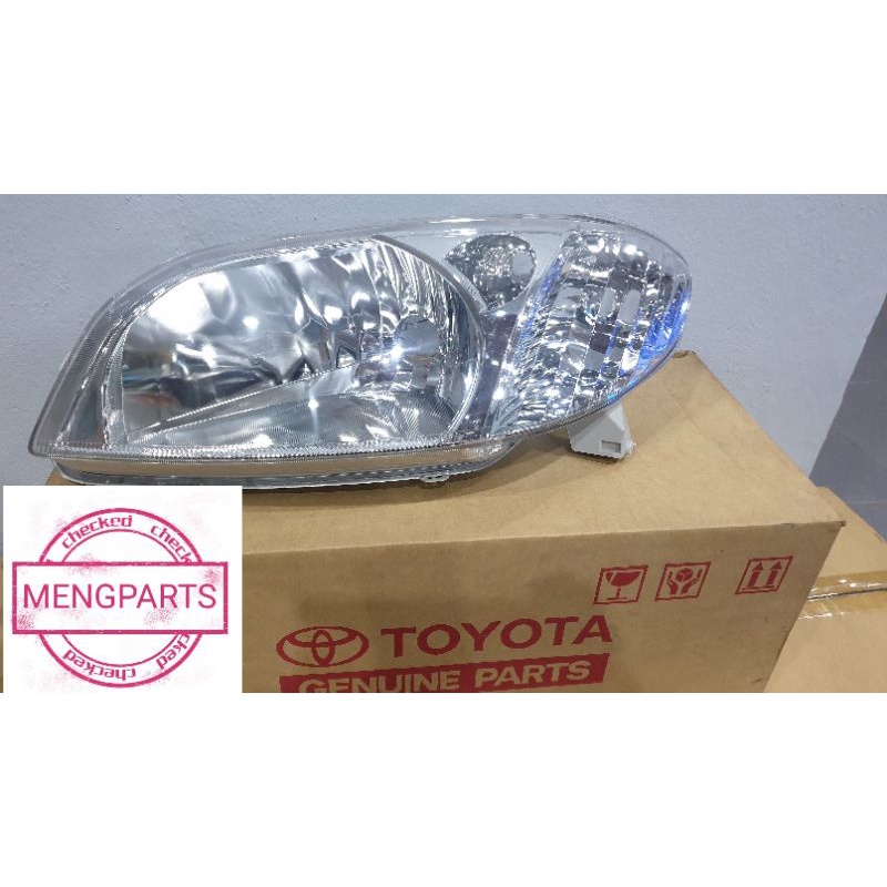 TOYOTA VIOS NCP42 2002Y-2005Y HEAD LAMP 0RIGINAL TOYOTA UNIT 81130 ...