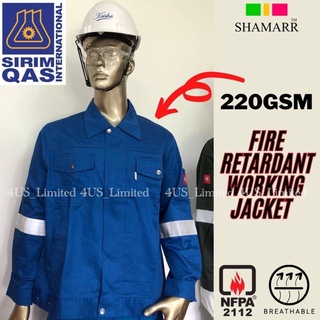 SHAMARR FIRE RETARDANT WORKING JACKET NFPA2112 (FR) -PPE SAFETY WORKING ...