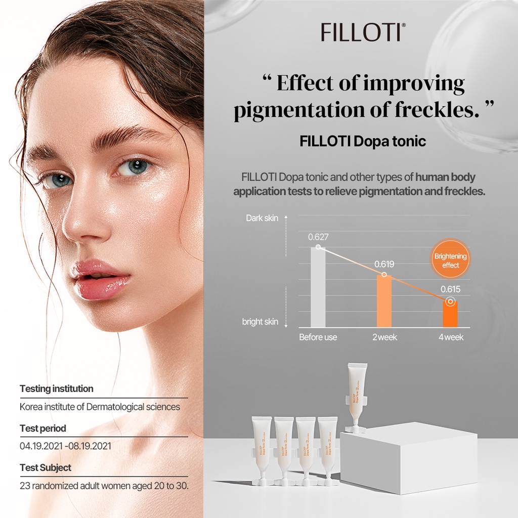 [FILLOTI] Ascorbic acid Ionization Dopa Tonic whitening/brightening | Shopee Malaysia