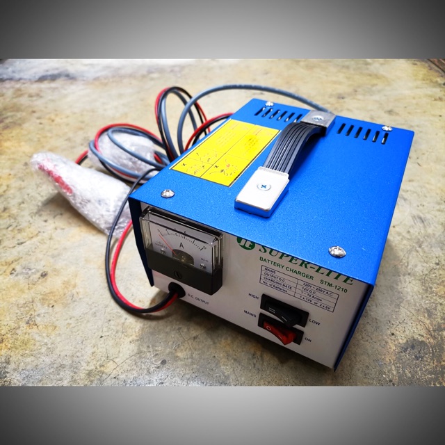 Superlite STM1210 Car Battery Charge 12v | Shopee Malaysia