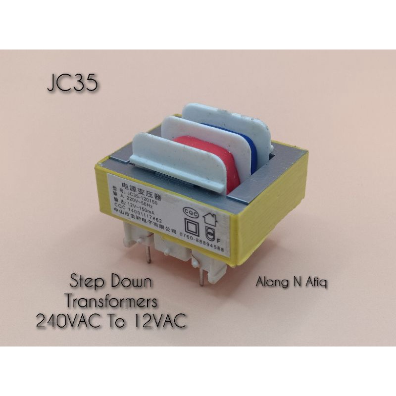 Step Down Transformers 240VAC To 12VAC 150mA for Noxxa Pressure Cooker ...
